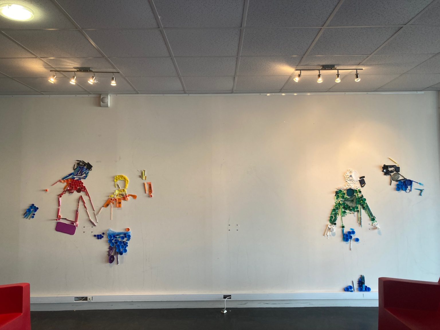 Création d'une œuvre participative à l'Espace Culturel - St-Jo